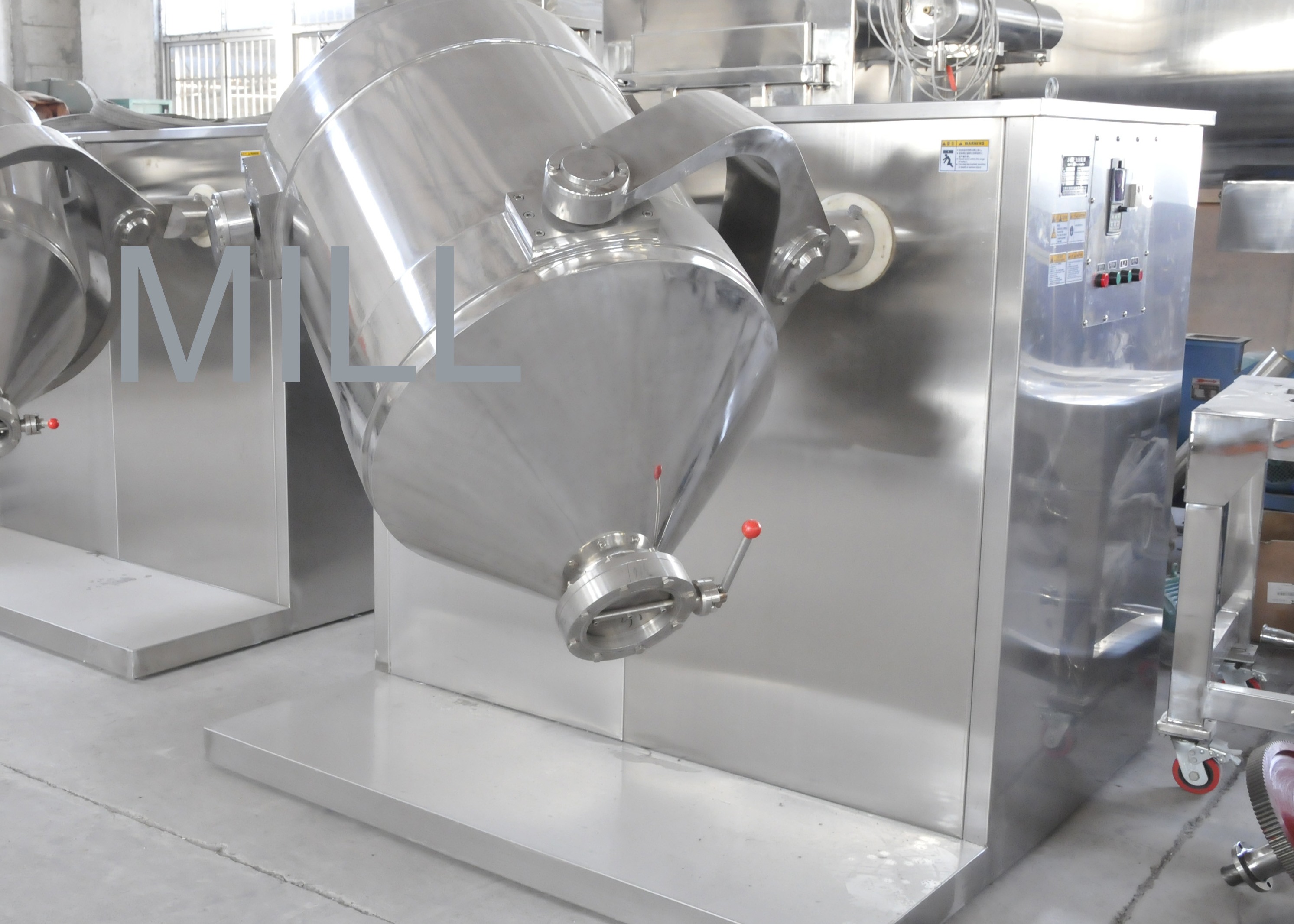 Pulver-Mischmaschinen-Maschine der Bewegungs-3d, mischende ...
